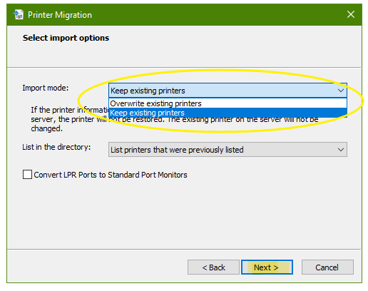 How to Backup and Restore Printers using PRINTBRM in Windows